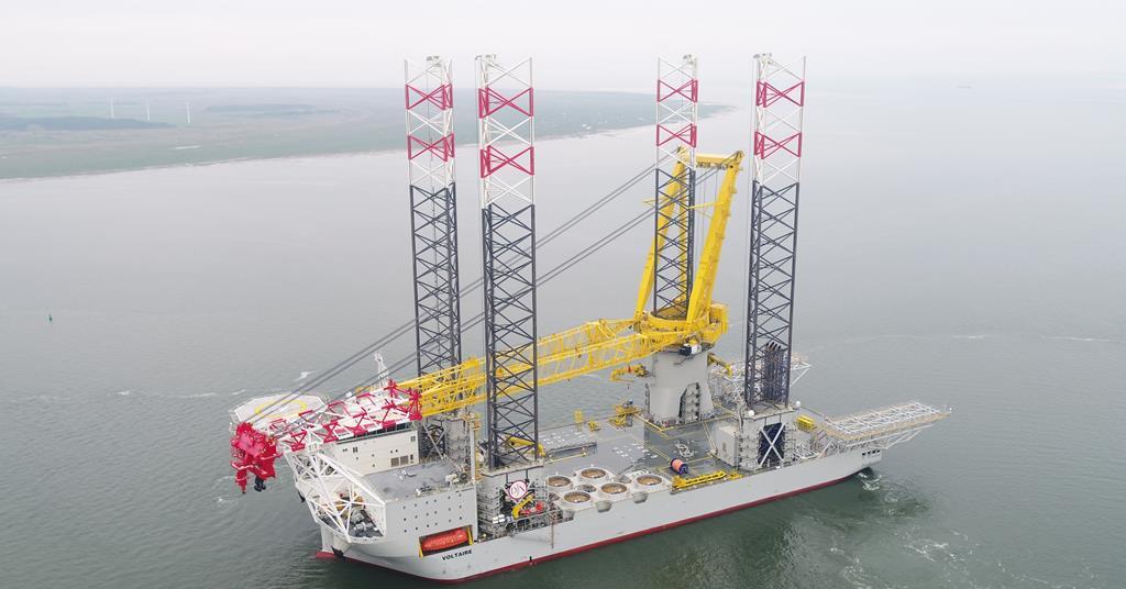 Largest jack-up arrives at largest wind farm | News | Maritime Journal