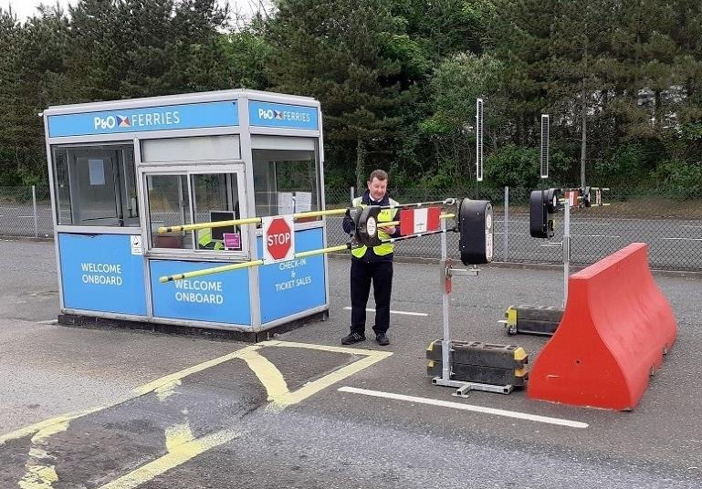 Solar-powered port gates | News | Maritime Journal