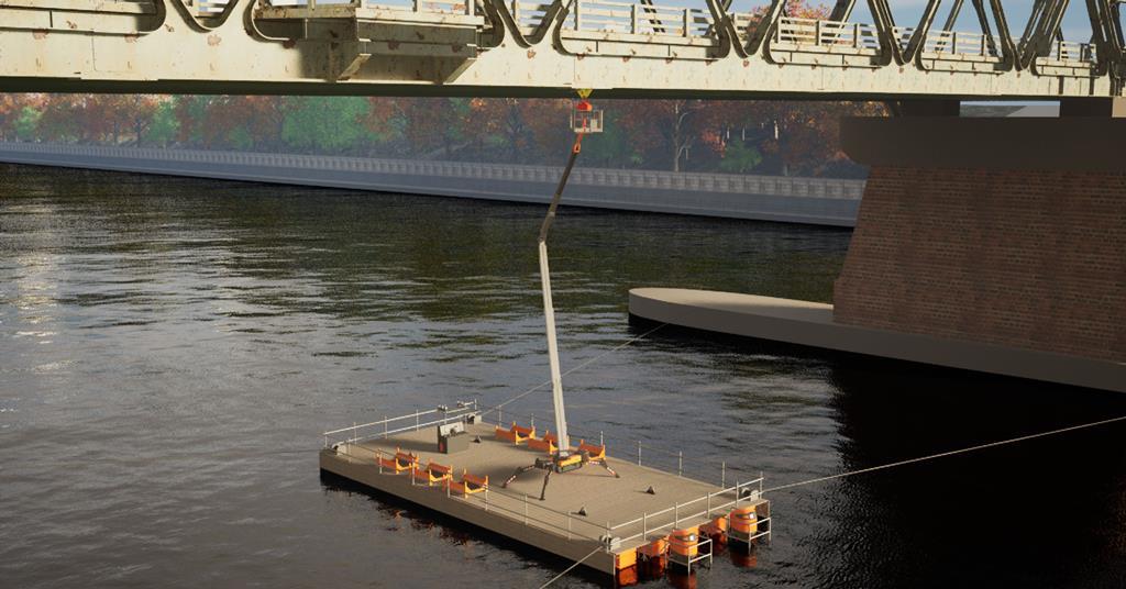 Watch: Innovative platform for civils over water | News - Videos ...