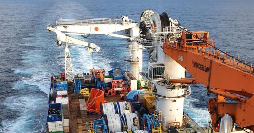 Civils contractor in project first with tensioner | News | Maritime Journal