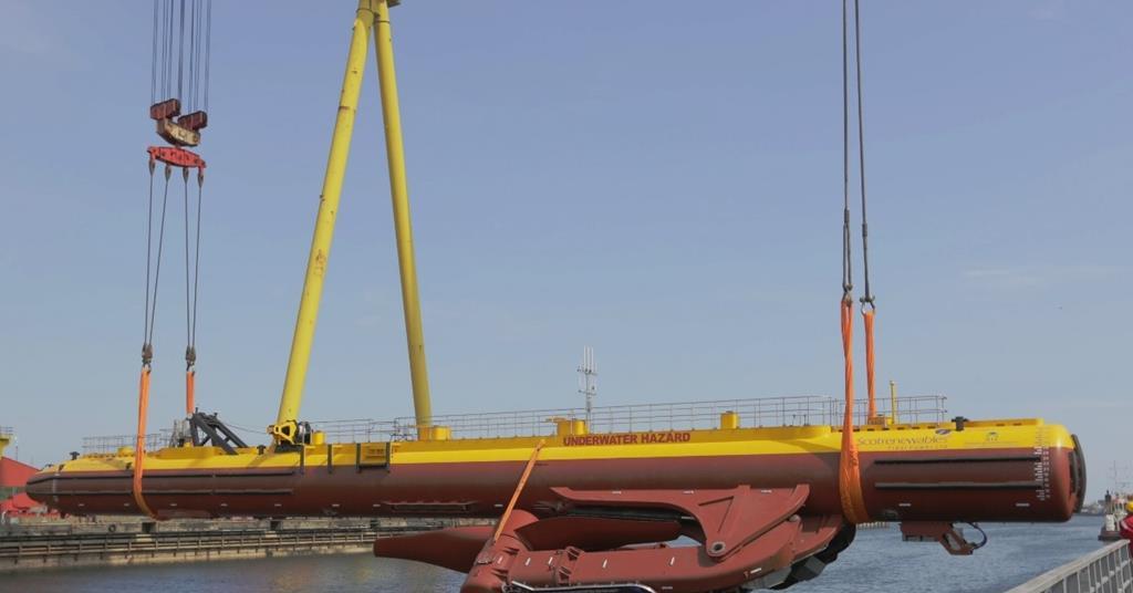 Tidal cable testing | News | Maritime Journal