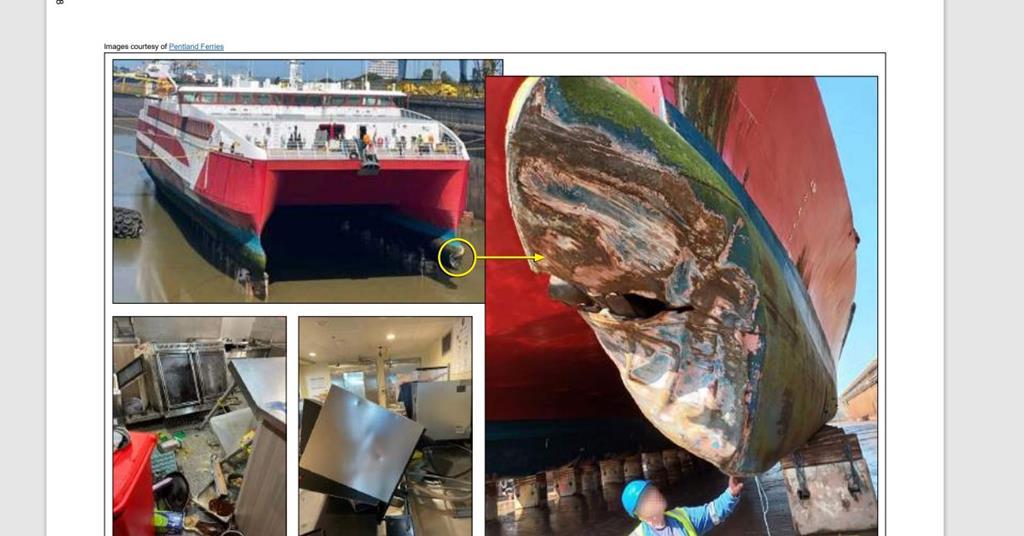 String of errors causes ferry grounding - report | News | Maritime Journal