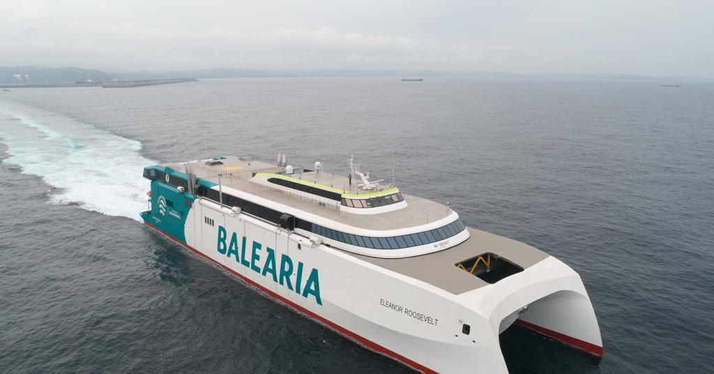 Huge dual-fuel ferry enters service | News | Maritime Journal