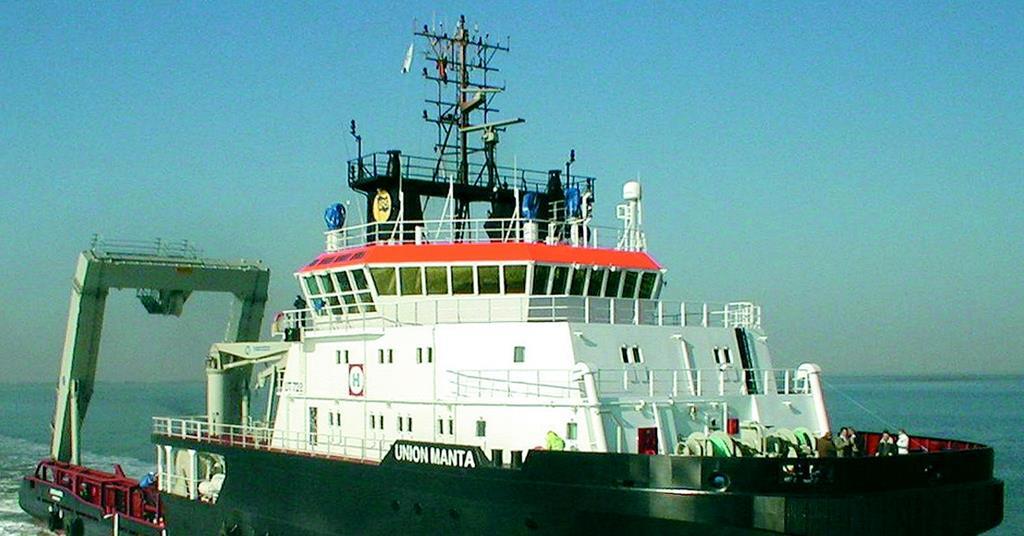 Union Manta is Delivered to URS | News | Maritime Journal