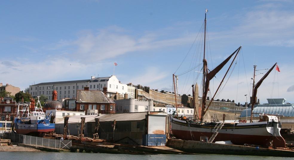Revived Ramsgate Slipway Sails to Seawork | News | Maritime Journal
