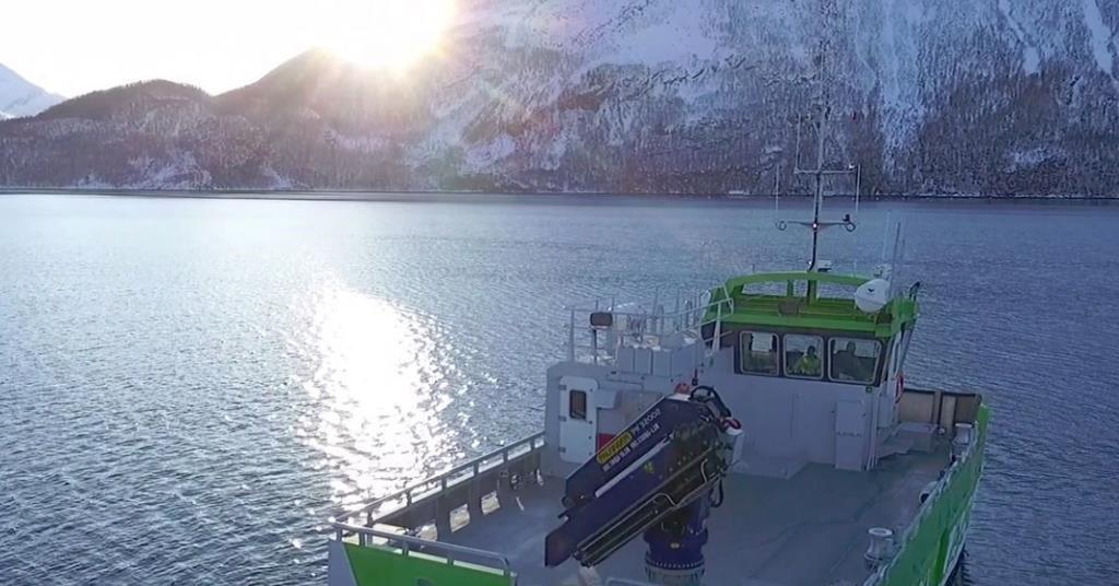 Fully electric workboat shows fish farming future | News | Maritime Journal