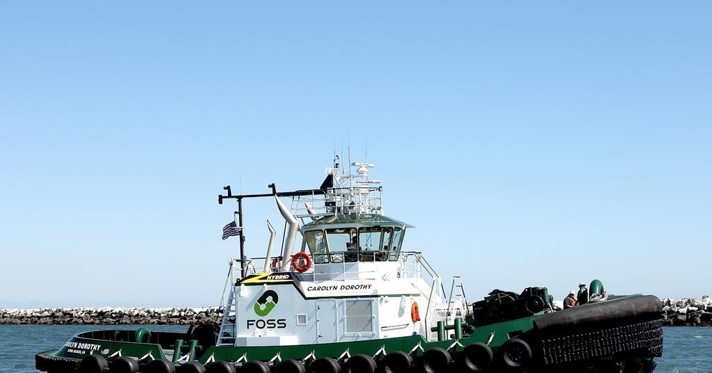 Foss unveil their second Hybrid tug | News | Maritime Journal
