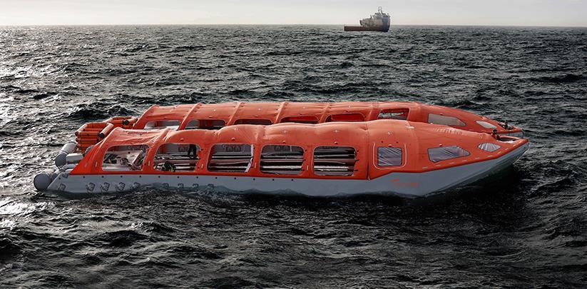 World’s largest inflatable lifeboat launches | News | Maritime Journal