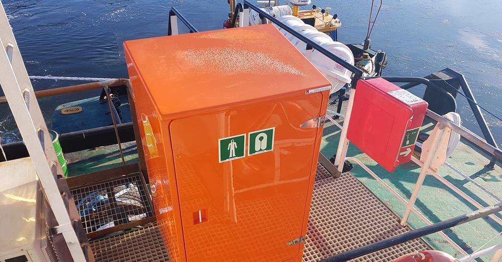 Bespoke fire storage cabinets for workboats | News | Maritime Journal