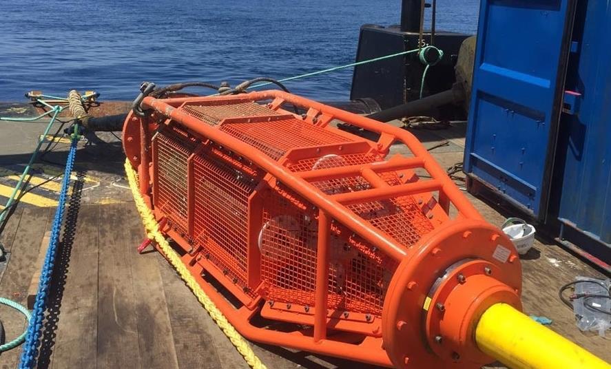 Oceantech spar wave generator deployment | News | Maritime Journal