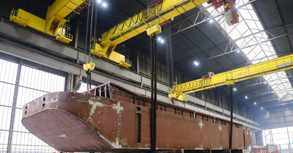 H&W completes first Cory barge | News | Maritime Journal H&W completes first Cory barge | News | Maritime Journal