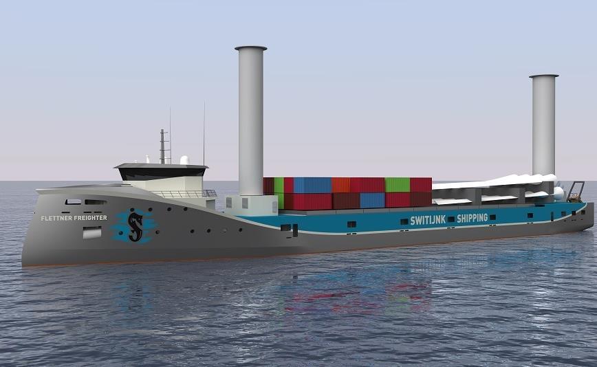 C-Job completes design of wind-assisted Flettner Freighter | News ...