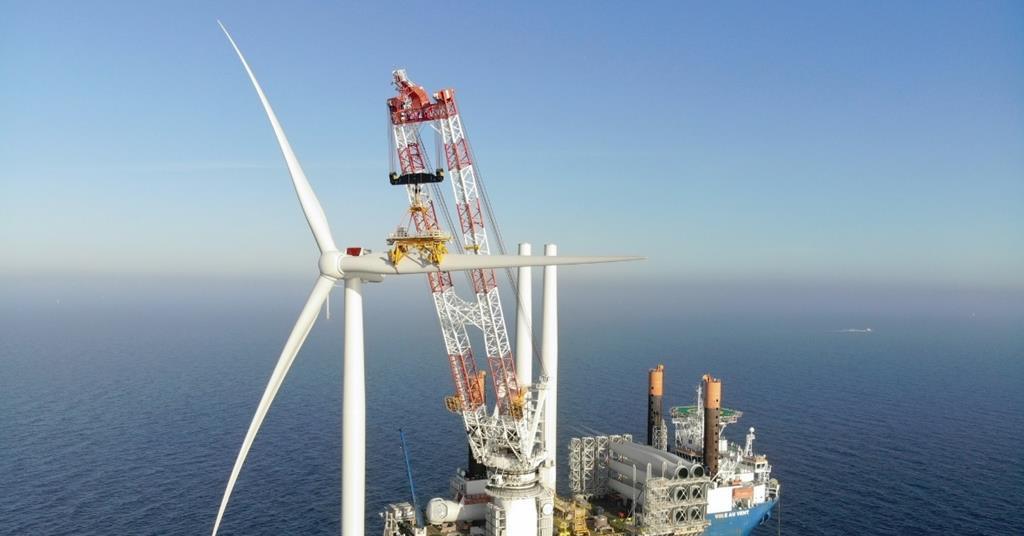 Monster Jack-up completes Denmark’s largest windfarm | News | Maritime ...