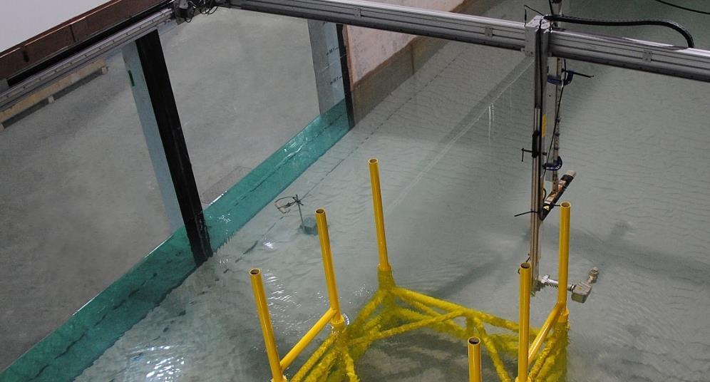 Foundation scour research for substation jackets | News | Maritime Journal