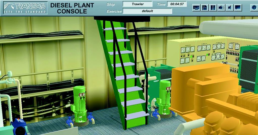Enhanced Engine Room Simulator Launched by Transas | News | Maritime ...