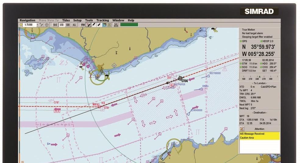 Simrad CS68 Integrated ECDIS | News | Maritime Journal