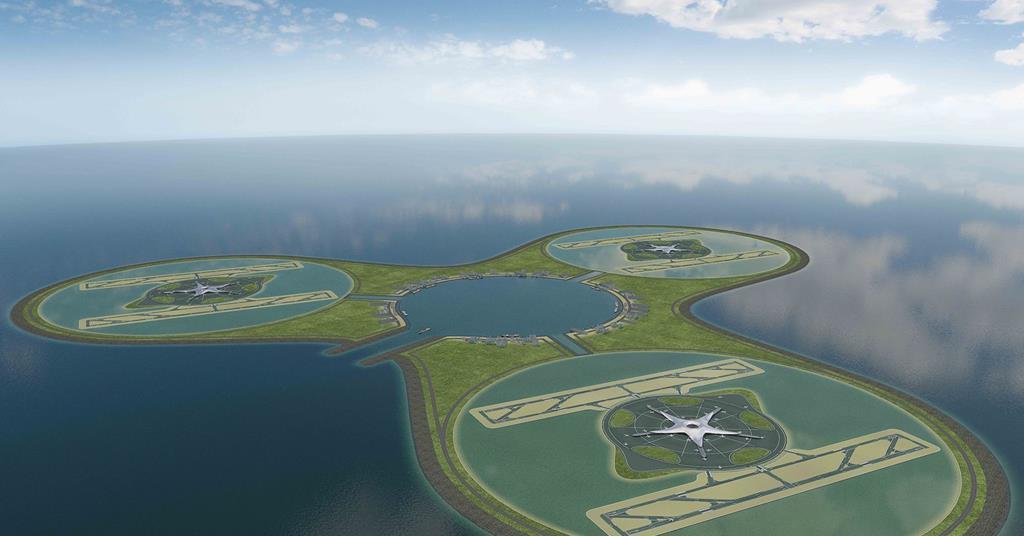 Dutch double offshore airport concepts | News | Maritime Journal