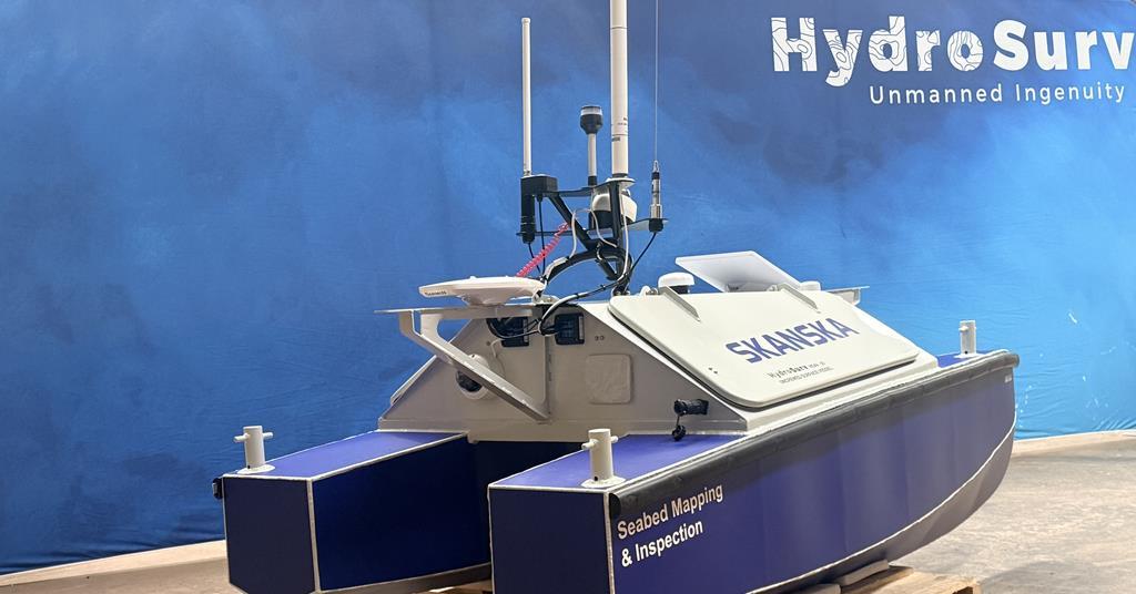Skanska expands autonomous survey capability | News | Maritime Journal