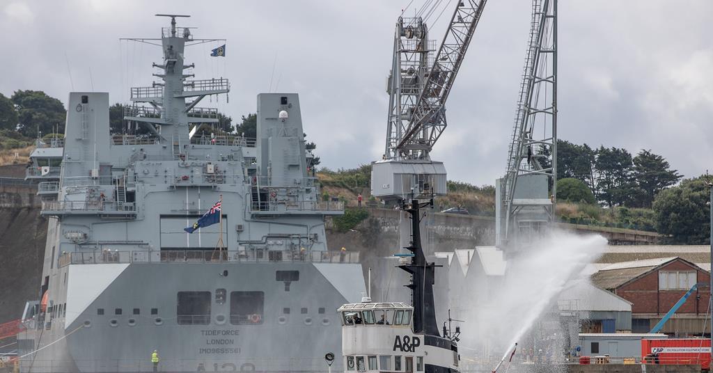 Fourth Tide-class tanker arrives for fit-out | News | Maritime Journal