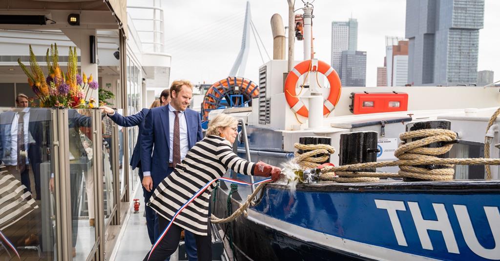 Third hull cleaning vessel launched | News | Maritime Journal