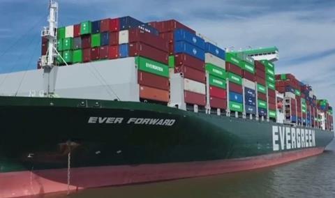 Ever Forward remains stuck at Chesapeake | News | Maritime Journal