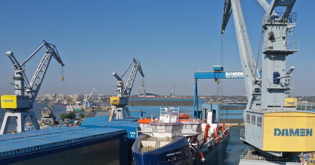 Damen sidelines Covid for Hanson newbuild | News | Maritime Journal