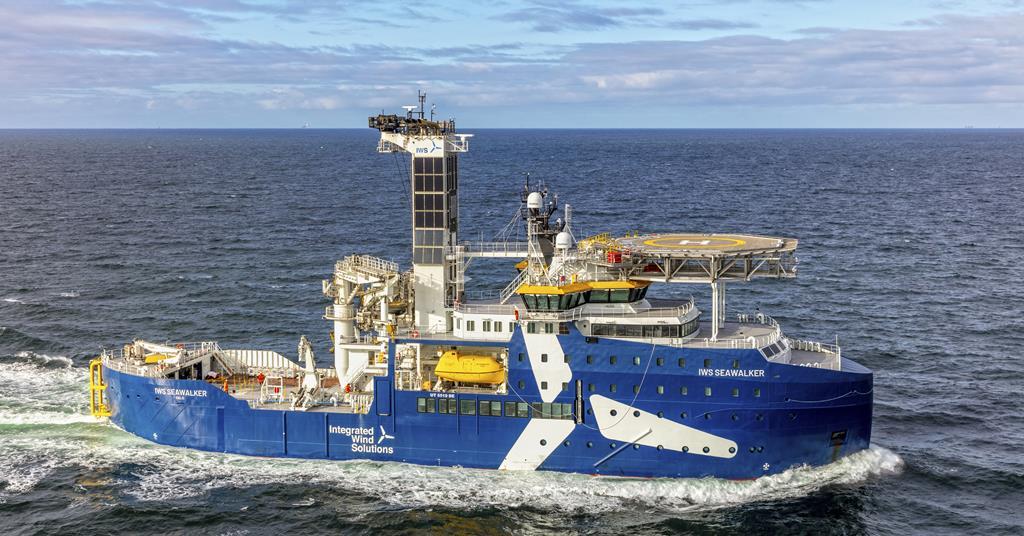 IWS Seawalker named 2025 offshore energy vessel of the year | News ...