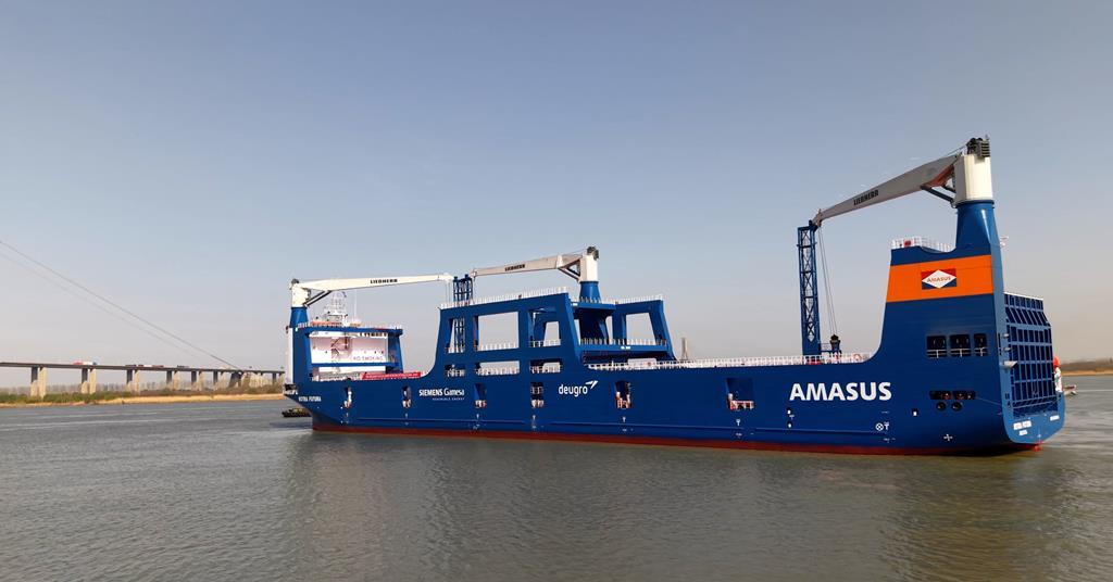 Second offshore wind Ro-Ro cargo vessel for Siemens | News | Maritime ...