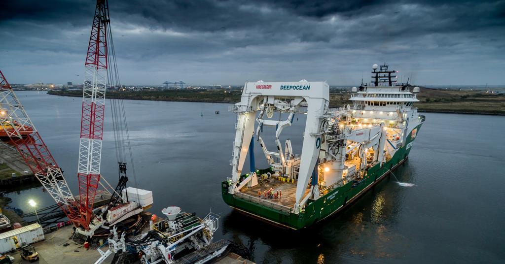 Subsea trencher mobilised by DeepOcean | News | Maritime Journal