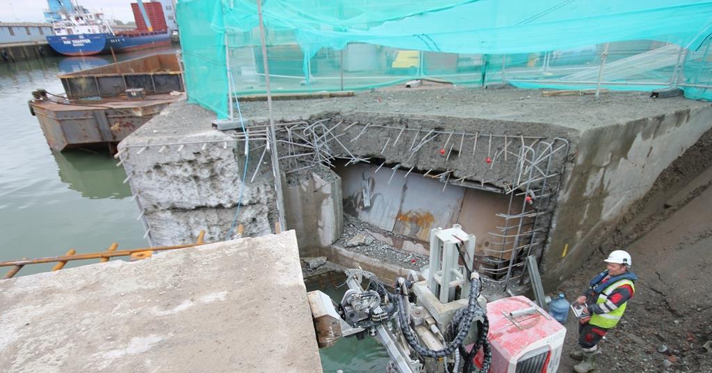 Hydrodemolition at the Port of Liverpool | News | Maritime Journal