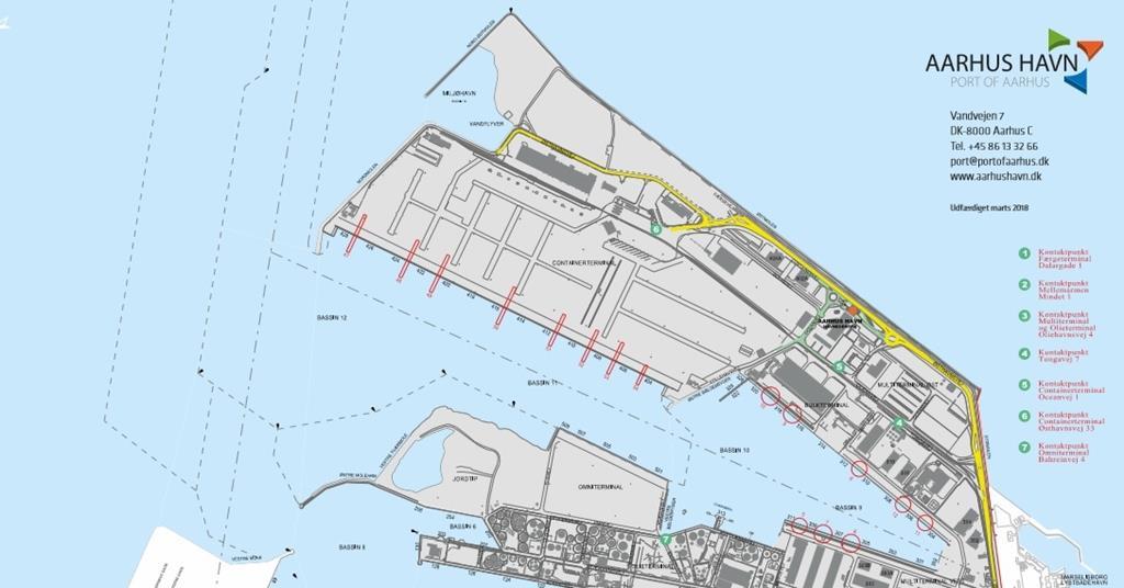 Aarhus Havn expansion | News | Maritime Journal
