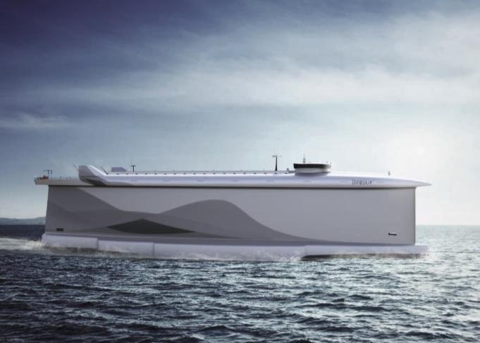 The ship that’s also a wing | News | Maritime Journal