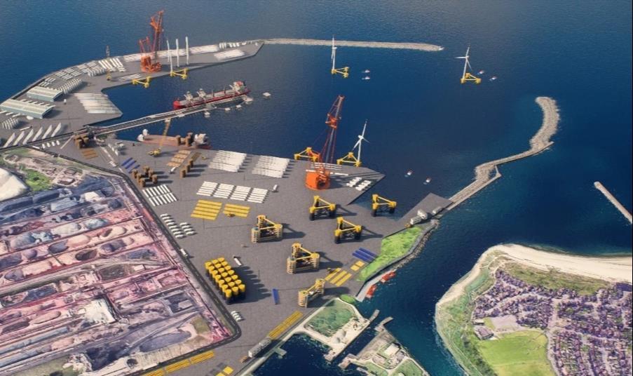 Advancing floating offshore wind in Port Talbot | News | Maritime Journal