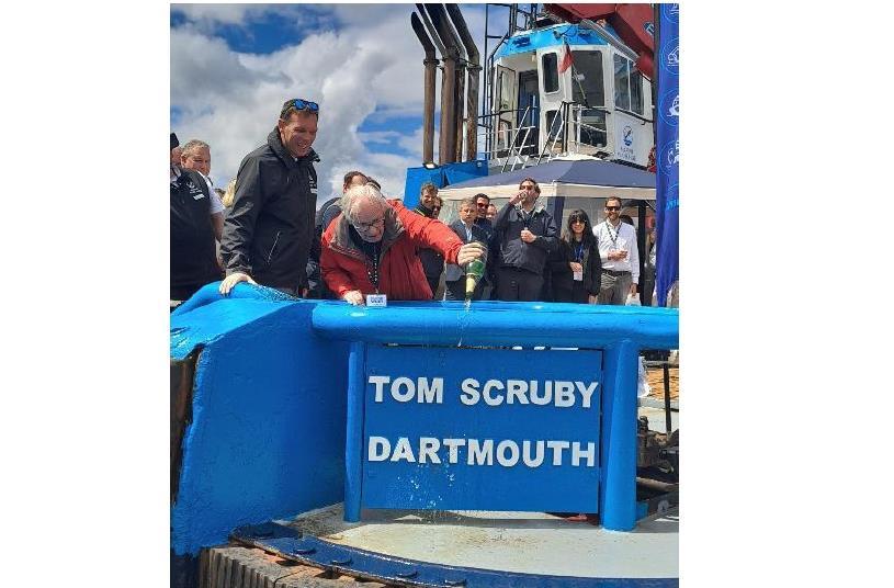 Damen multicat re-named after industry veteran at Seawork | News ...