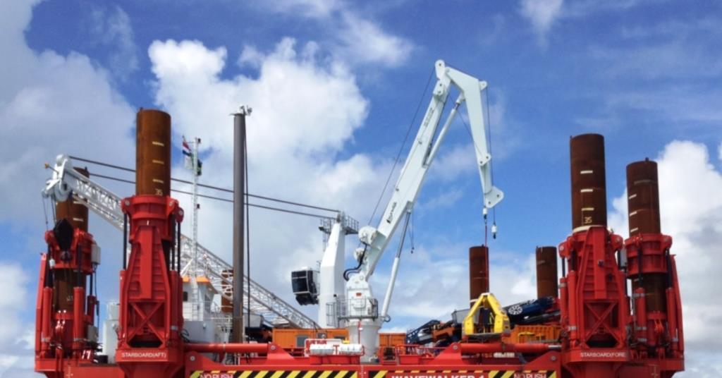 Versatile jack-up walks over water | News | Maritime Journal