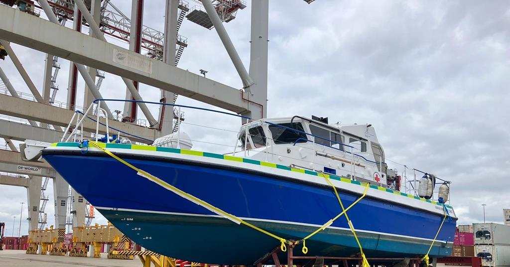 Naval patrol vessel converted into hospital ship | News | Maritime Journal