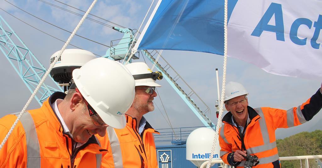 Acta Marine offshore wind vessel delivered | News | Maritime Journal