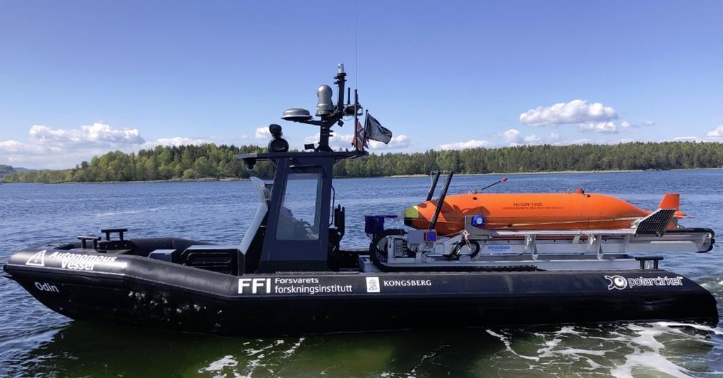 AUV launch and recovery trials | News | Maritime Journal