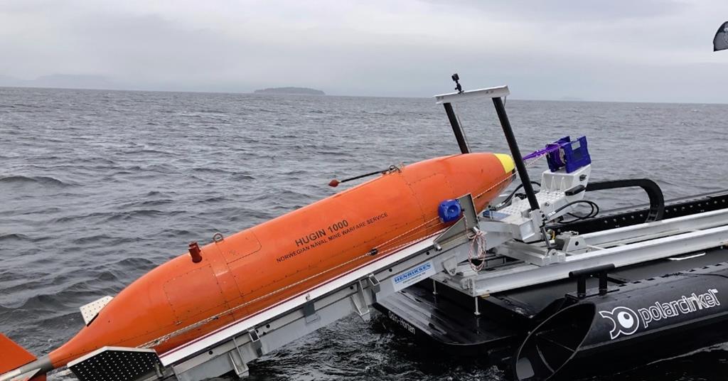 AUV launch and recovery trials | News | Maritime Journal