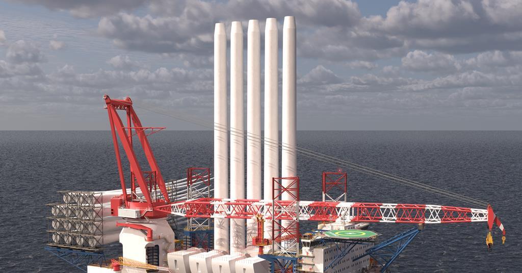 New WTIV designed to install 20MW turbines | News | Maritime Journal