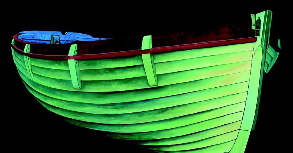 Boatbuilder Artist Inspired by Ship Shapes | News | Maritime Journal