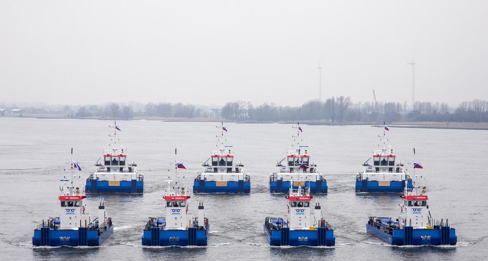 Damen Shipyards Group delivers 19-vessel order to German heavy lift ...