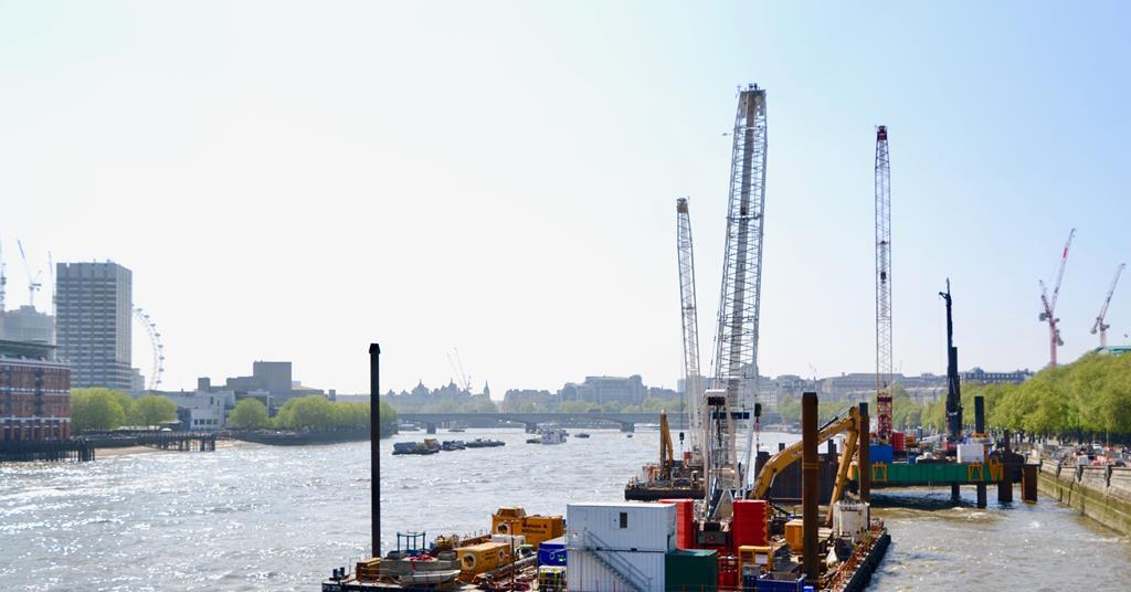Thames Tideway Tunnel – Cleaning up the River Thames | DSB Offshore Ltd | Maritime Journal