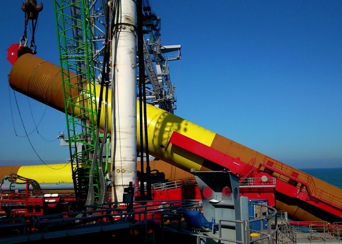 1,400t upending tool | News | Maritime Journal