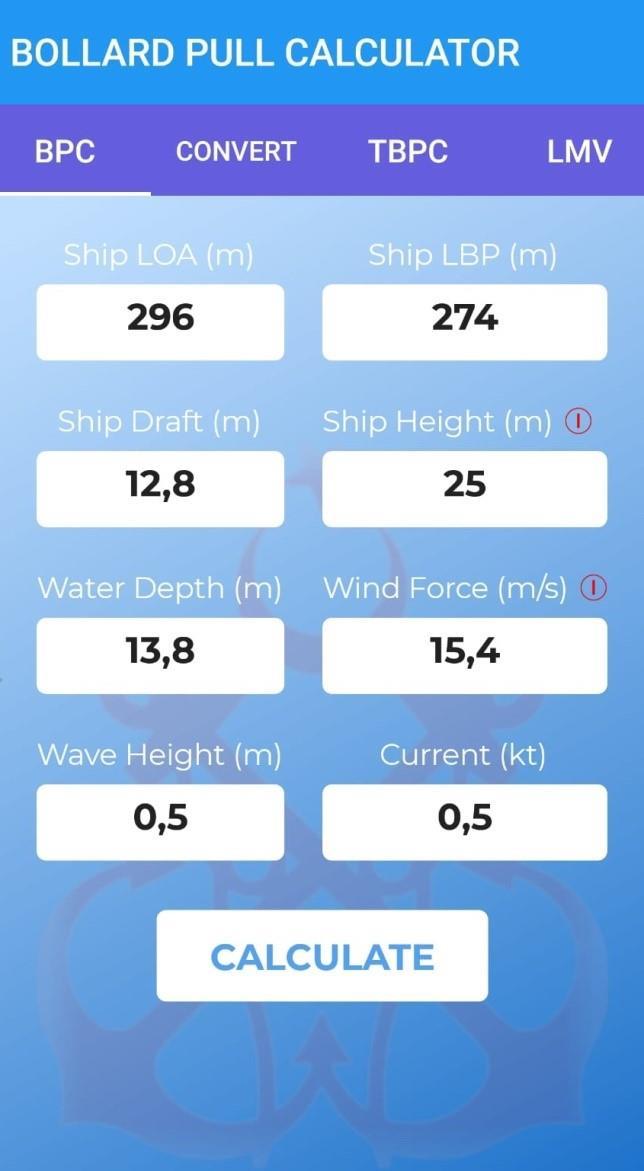 Bollard pull calculator for marine pilots | News | Maritime Journal