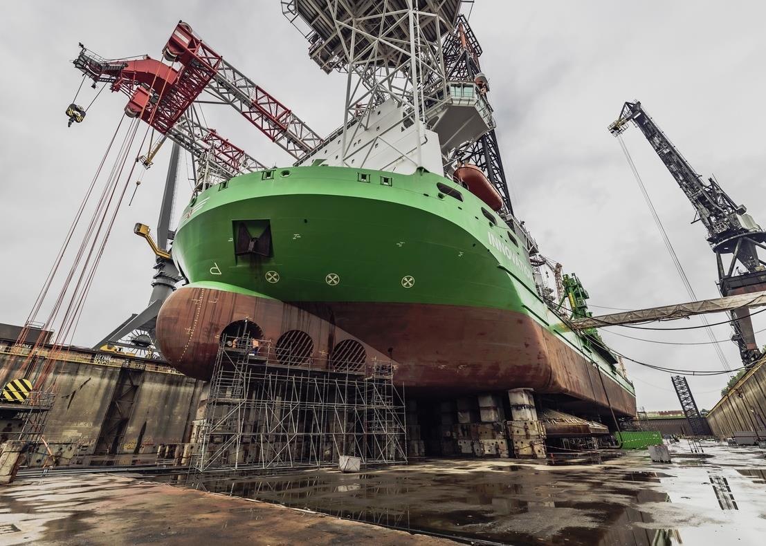 Heavy-lift jack-up vessel refit | News | Maritime Journal