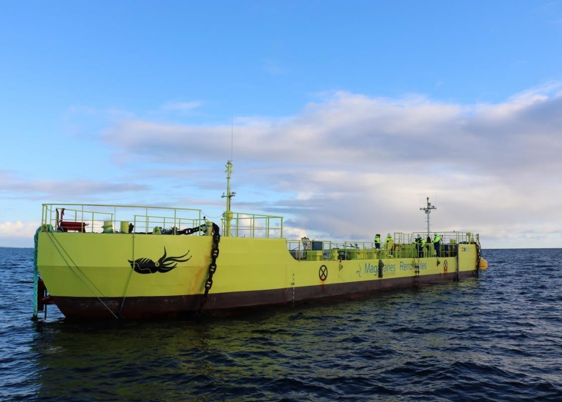 First Magallanes Renovables power to grid | News | Maritime Journal