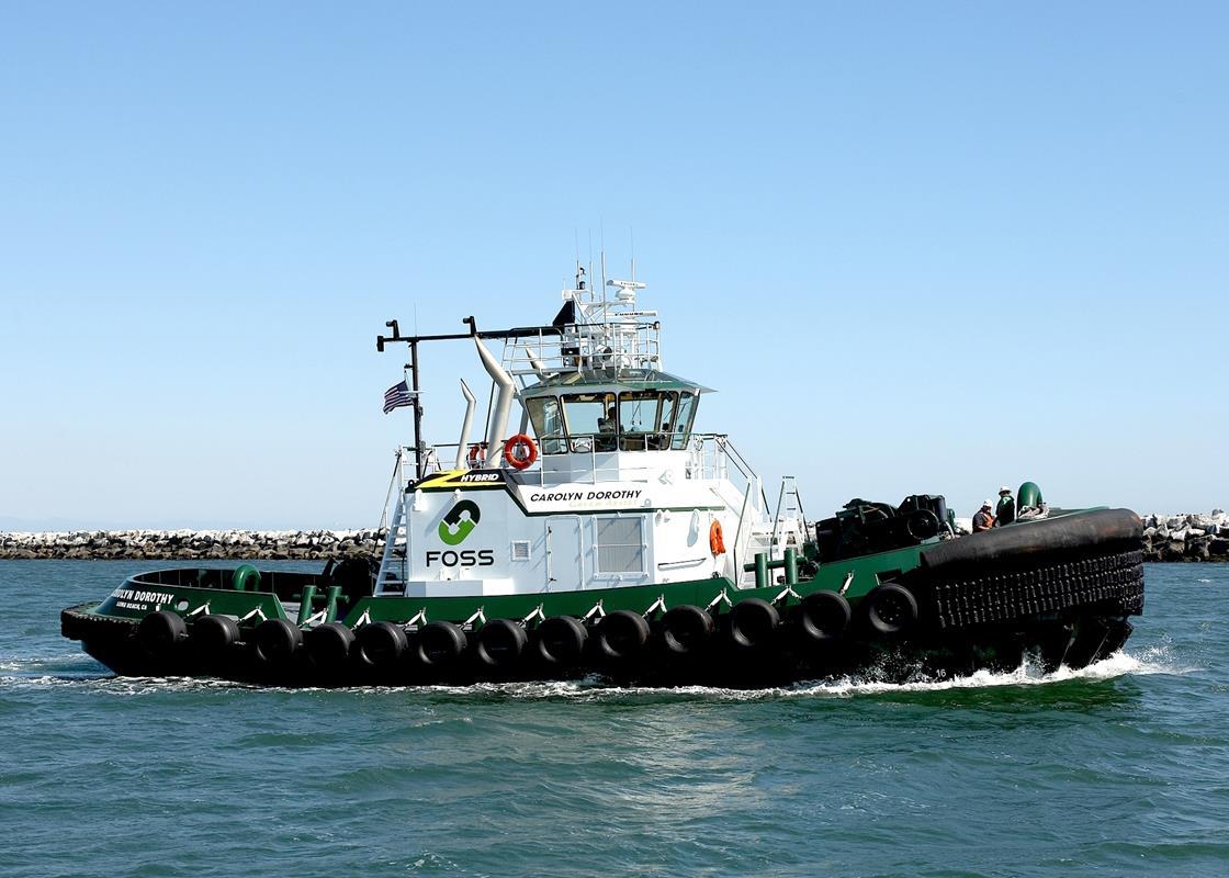 Foss unveil their second Hybrid tug | News | Maritime Journal