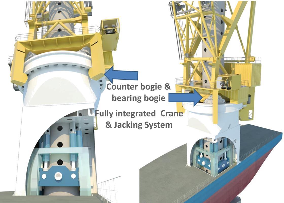 Wrap-around crane design provides more lifting options | News ...