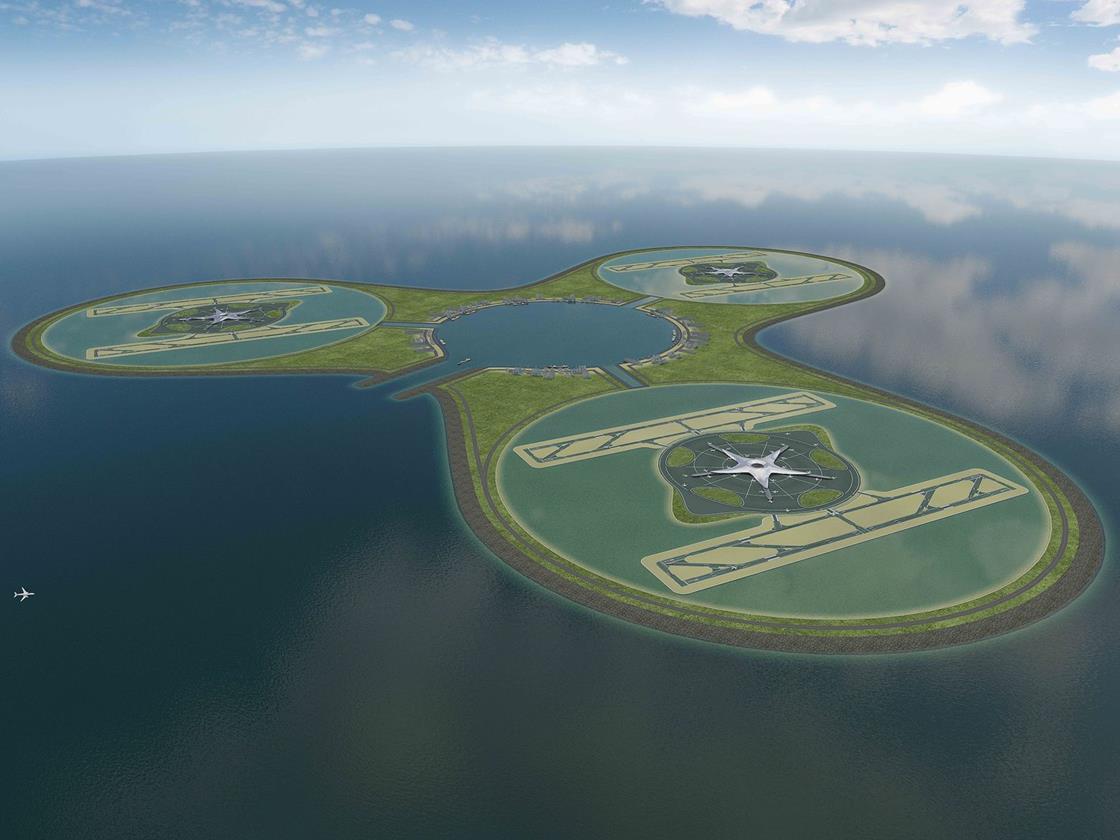 Dutch double offshore airport concepts | News | Maritime Journal